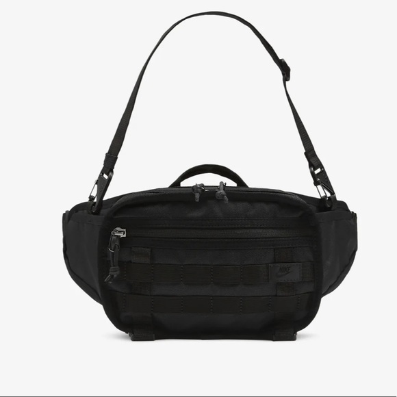 Nike | Bags | Nike Rpm Utility Waistpack Fanny Hip Bag Black | Poshmark